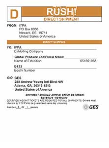 Perishable Product Shipping & Handling